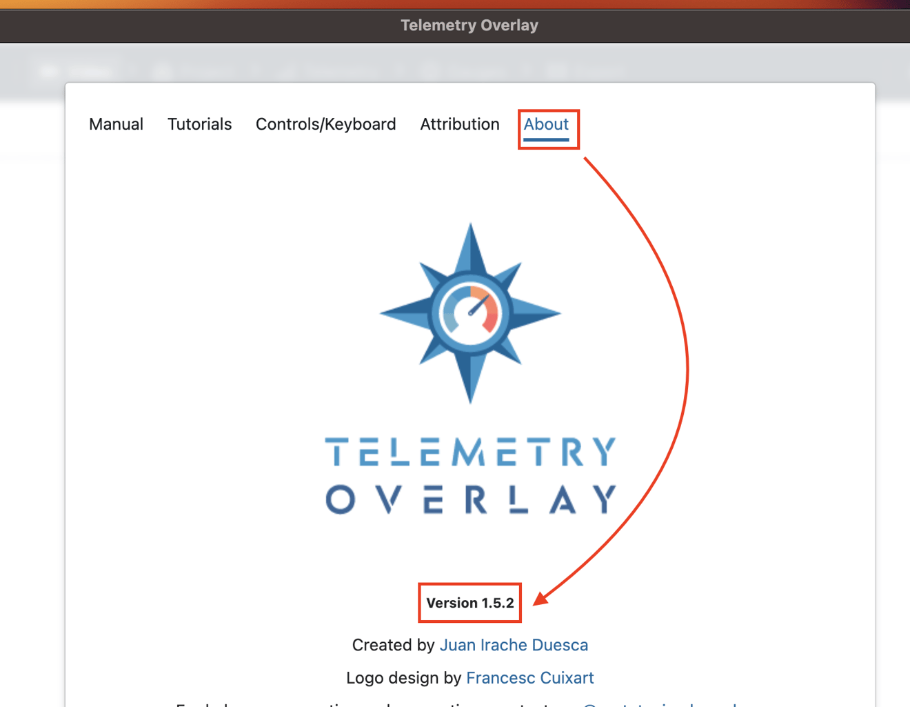 Telemetry Overlay settings for automatic syncing